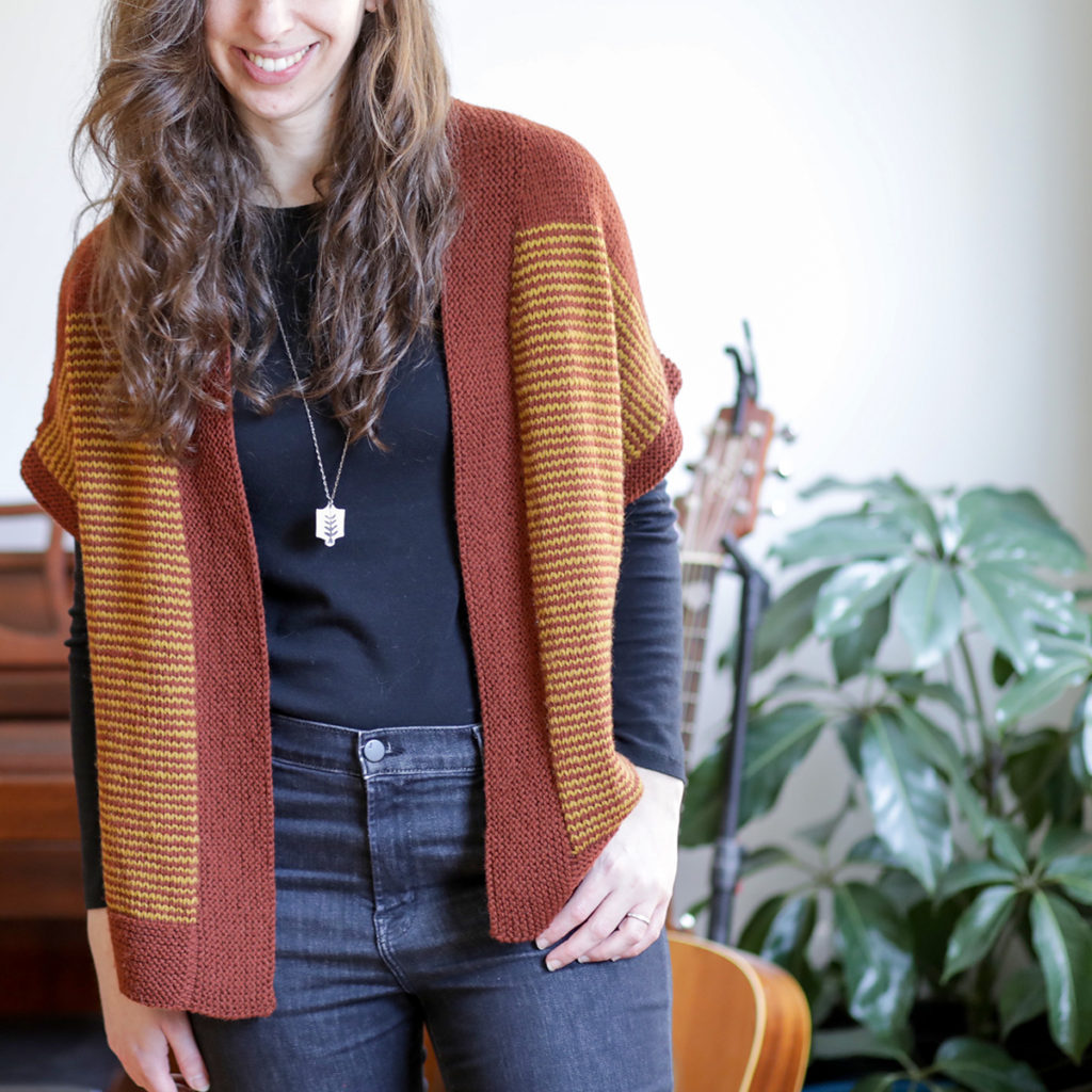 Picking up Underarm Stitches in a Drop-Shoulder Garment – Elizabeth ...