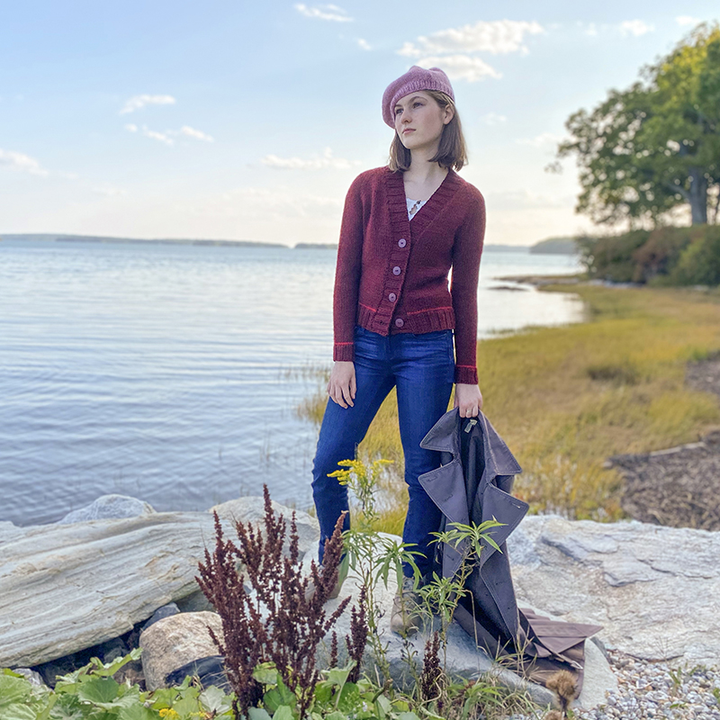 Audrey’s Cardigan – Elizabeth Smith Knits